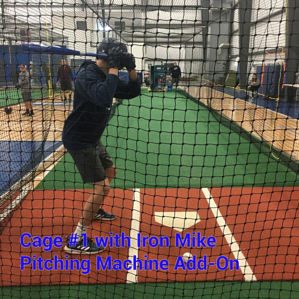 Indoor Batting Cage 1 is Great For Ball Practice - Performance FieldHouse